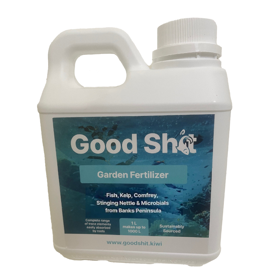 Organic Seaweed & Fish Fertiliser with Comfrey & Nettle NZ | Good Shit ...